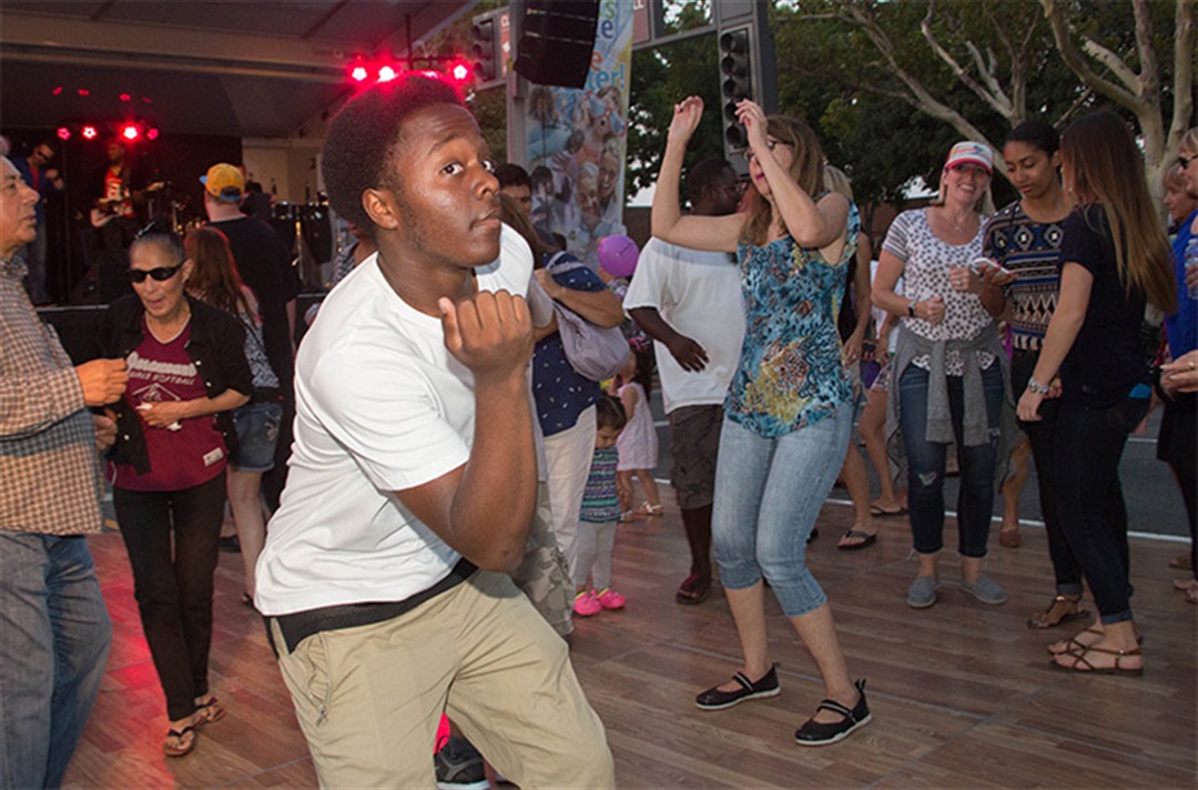People Dancing At A Party