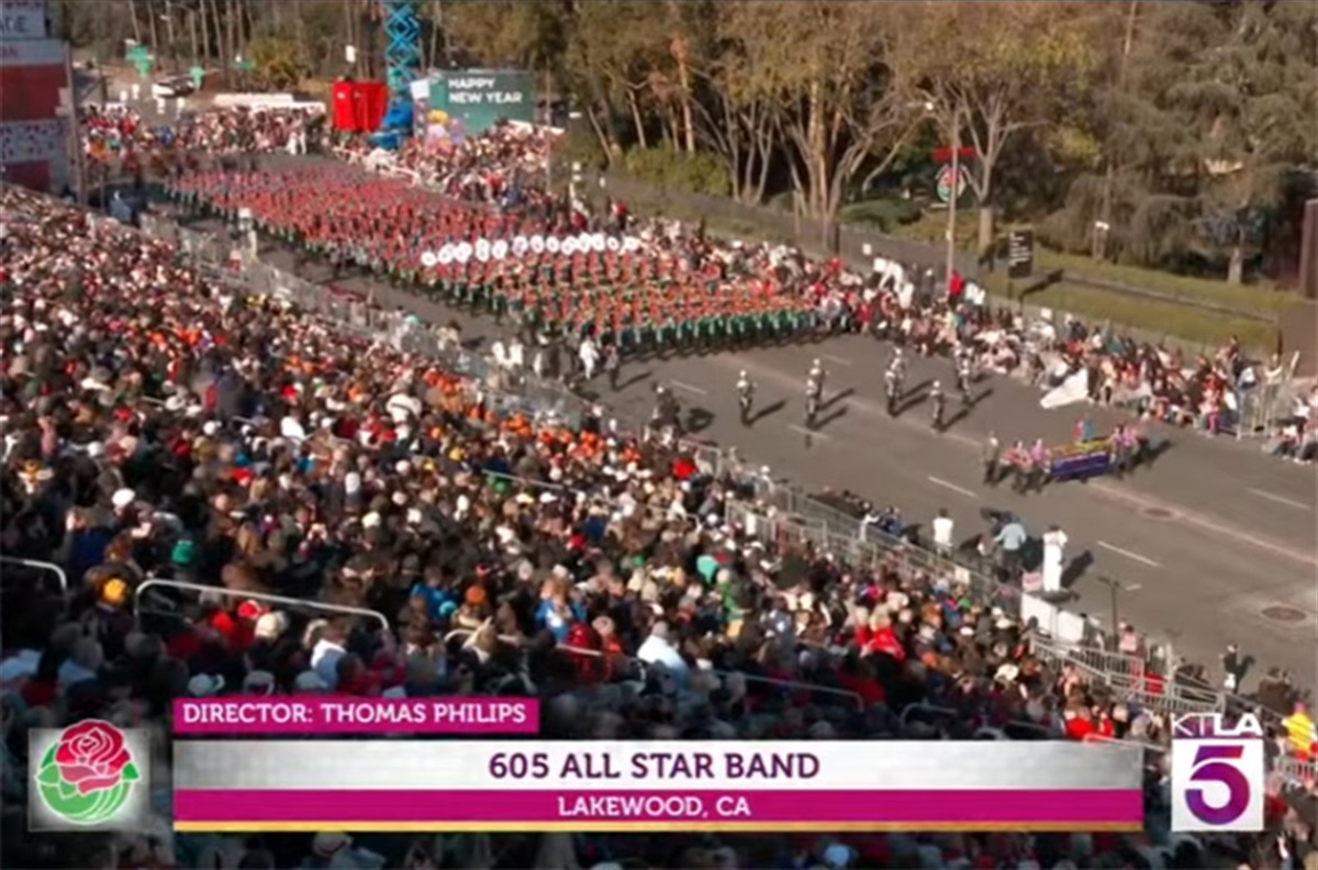 605 All-Star Band a hit at the Rose Parade Lakewood Online